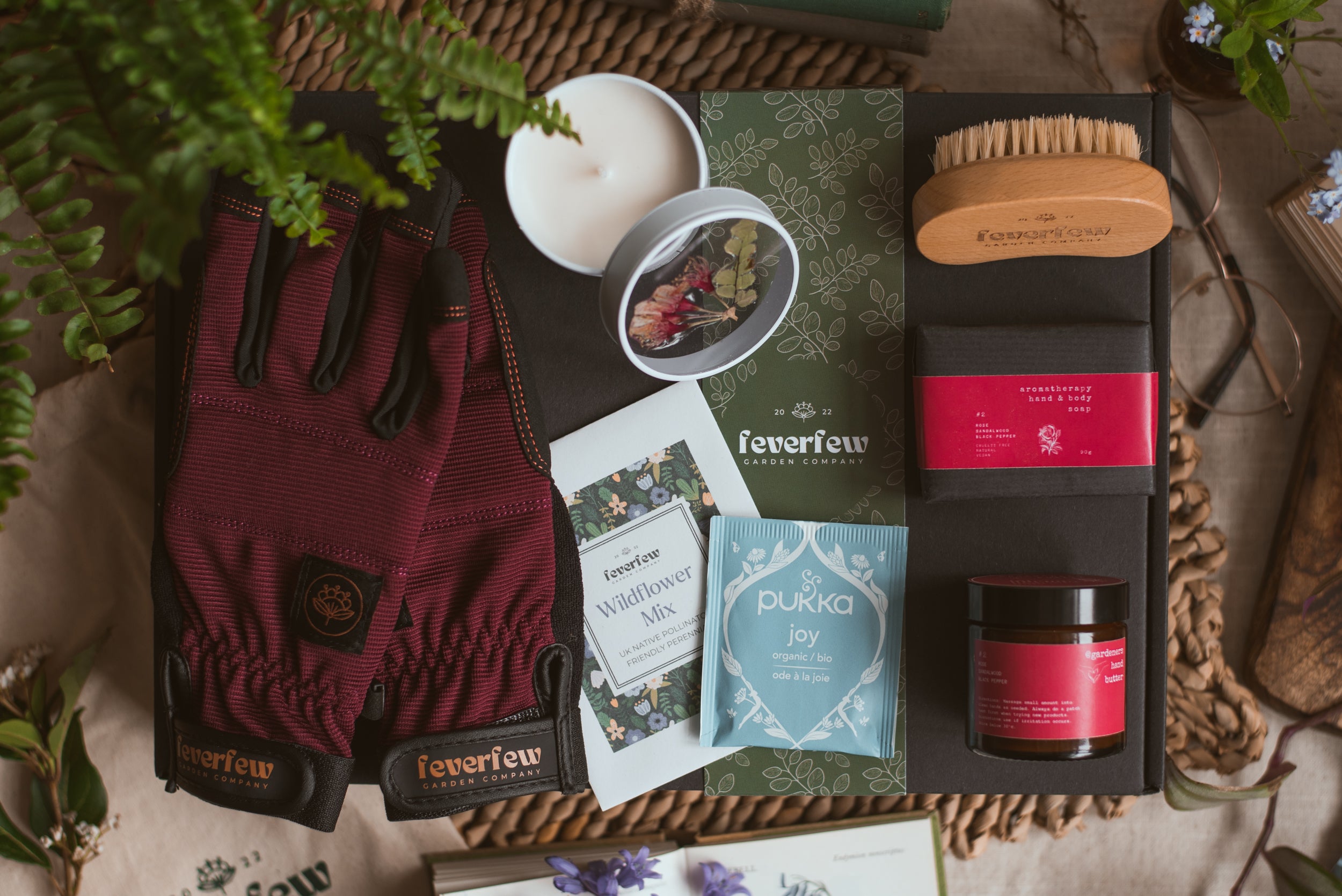 Gardener's Luxury Pamper Hamper - Plum – Feverfew Garden Co.
